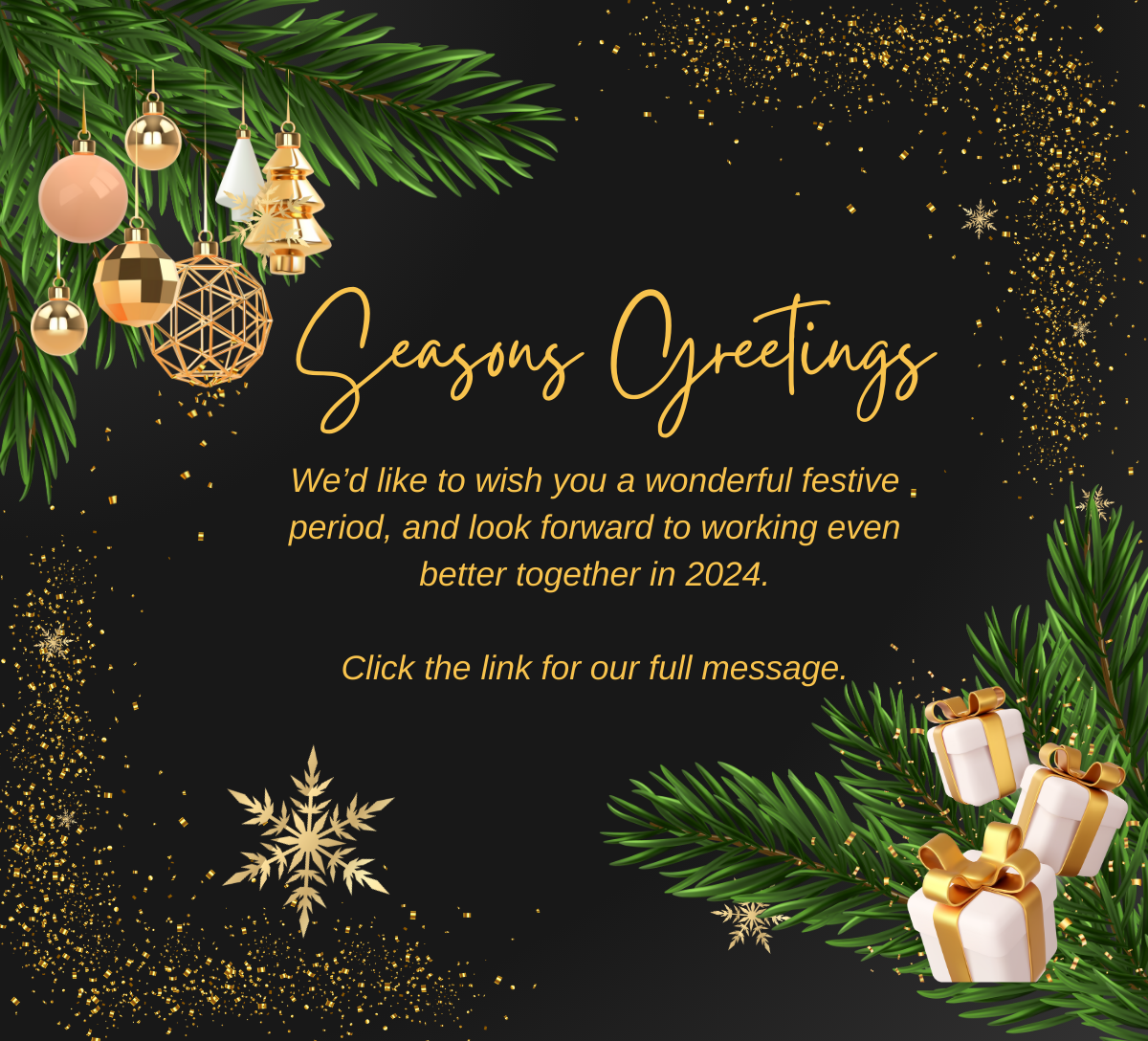 Seasons Greetings - Connect Plus